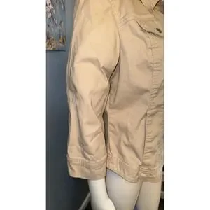 Westport | Jackets & Coats | Westport 962 Womens Beige Double Snap ...